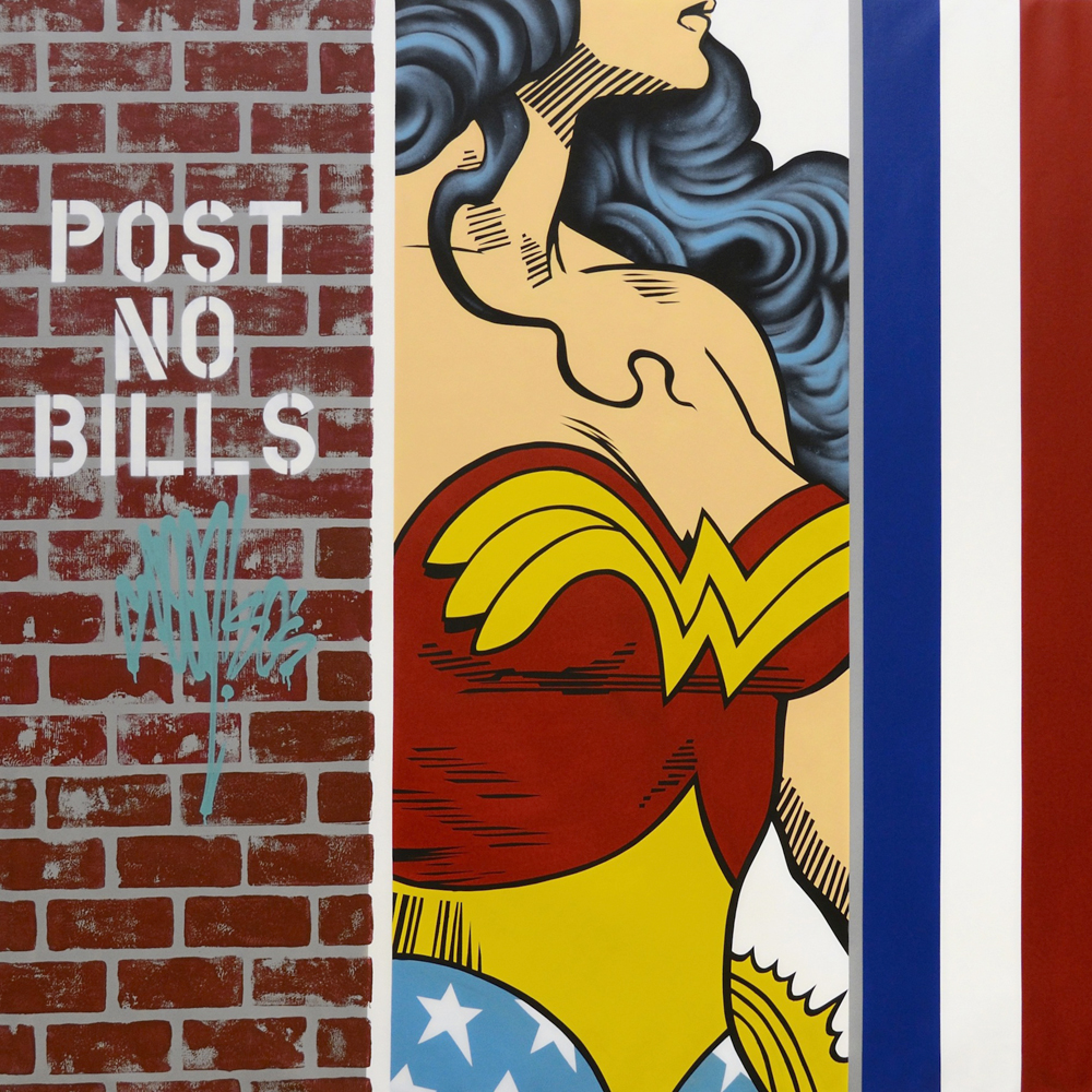 seen graffiti artist post no bills exhibit opera gallery hong kong ...